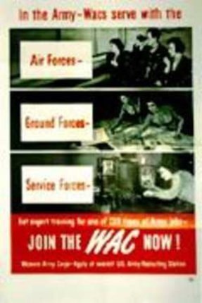Join the WAC Now! (1) | Original Vintage Poster | Chisholm Larsson Gallery